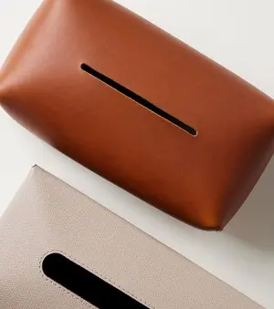 MICHAEL VERHEYDEN Michaël Verheyden Niez Leather Tissue Holder