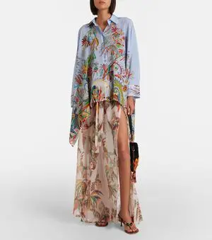 Etro Printed Maxi Skirt - Multicoloured
