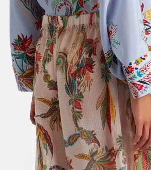 Etro Printed Maxi Skirt - Multicoloured