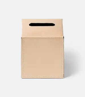GIOBAGNARA Leather Tissue Holder - Pink
