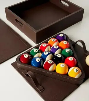 GIOBAGNARA Leather Billiard Case