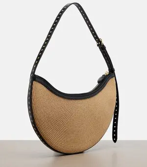 Alaïa Demi Lune Shoulder Bag - Beige