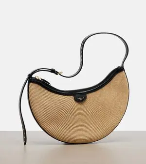 Alaïa Demi Lune Shoulder Bag - Beige