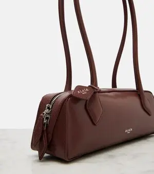 Alaïa Le Teckel Small Leather Shoulder Bag - Brown