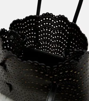 Alaïa Vienne Leather Tote Bag - Black