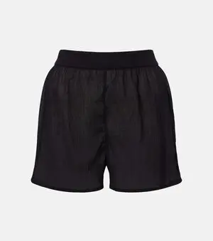 VIX PAULA HERMANNY Yana Cotton Shorts - Black