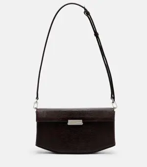 TOTEME Small Leather Shoulder Bag - Brown