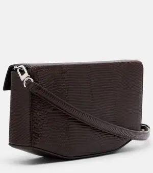 TOTEME Small Leather Shoulder Bag - Brown