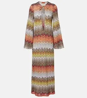 Missoni Wave Lamé Beach Dress - Multicoloured