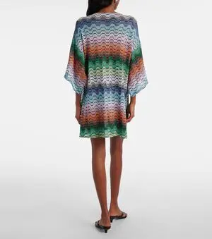 Missoni Wave Lamé Beach Dress - Multicoloured