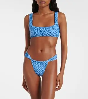 MONTCE Zoe Bikini Top - Blue