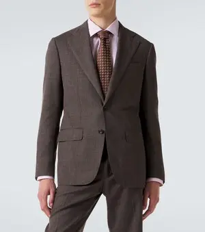 Thom Sweeney Wool, Silk, And Linen Suit