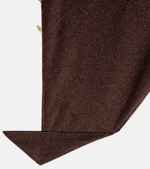 Oseree Lumière Embellished Scarf