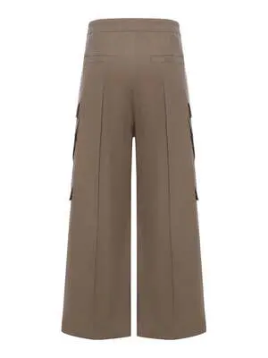 Rick Owens Cotton Cargo Trousers - Gray