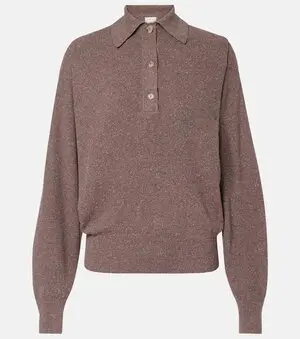 Calvin Klein Helga Silk Polo Sweater