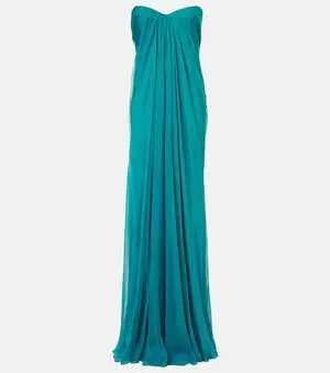 Alexander Mcqueen Paneled Evening Dresses For Women