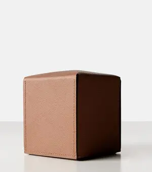 GIOBAGNARA Leather Tissue Holder