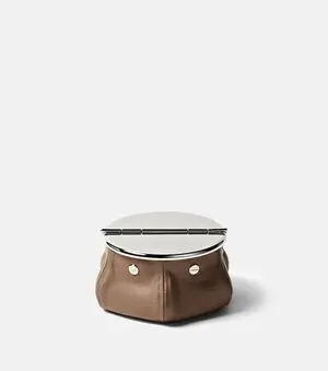 GIOBAGNARA Laurence Bean Bag Leather Ashtray - Grey
