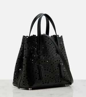 Alaïa Mina 20 Vienne Leather Top-handle Bag