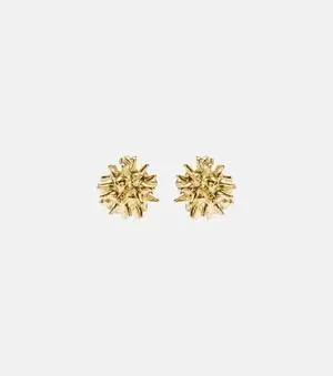 YSSO Sea Urchin 24kt -plated Earrings - Gold