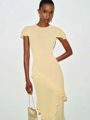 REFORMATION Camila Dress - Yellow