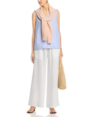 Tommy Bahama Sea Salt Bay Sleeveless Linen Top