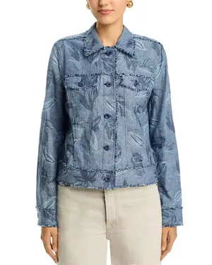 Tommy Bahama Two Palms Raw Edge Jacquard Jacket