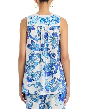 Johnny Was Linen Tunic
