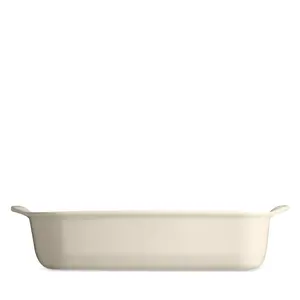 EMILE HENRY The Right Dish Rectangular Baker, 3.1 Qt - Ecru