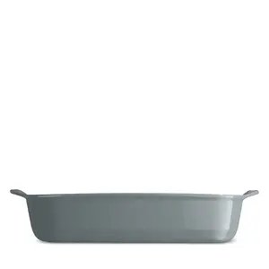 EMILE HENRY The Right Dish Rectangular Baker, 3.1 Qt. Gray
