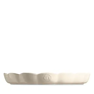 EMILE HENRY Madeleine Round Tart Dish - Ecru