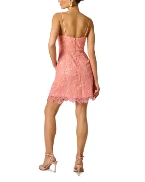 Adrianna Papell Lace Mini Dress