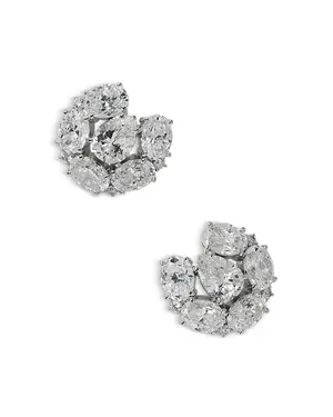 Crystal Clip Earrings