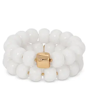 Ettika Power Bead Layered Stretch Bracelet
