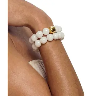 Ettika Power Bead Layered Stretch Bracelet