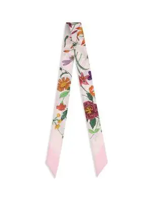 Gucci Printed Silk Twill Scarf - Multicolor