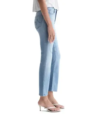 Ag Farrah Mid Rise Bootcut Crop Jeans