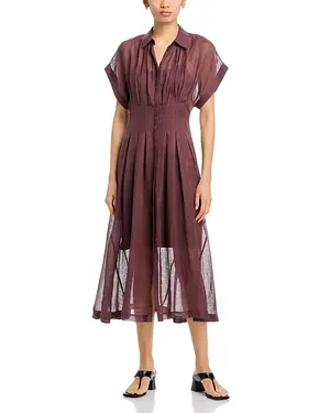 BOSS Davinata Midi Shirt Dress
