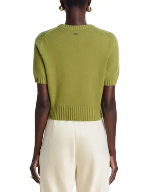 TOCCIN Elsie Short Sleeve Sweater - Cardamom