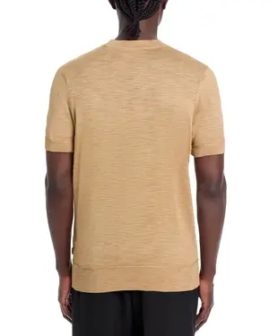 BOSS X Camel L-namie Crewneck Sweater T-shirt - Medium Beige