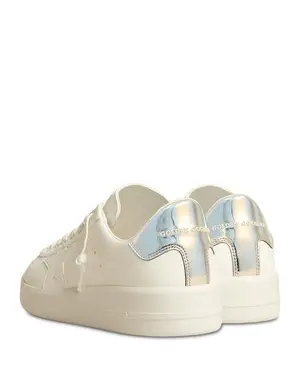 GOLDEN GOOSE Purestar Sneakers - White Silver