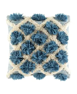 Livabliss Edric Decorative Pillow, 18l X 18w - Blue