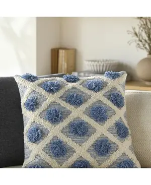 Livabliss Edric Decorative Pillow, 18l X 18w