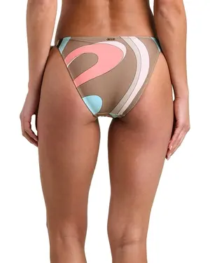 L'Agence Abstract Swirl Bikini Bottom