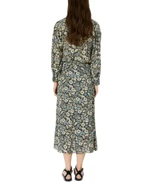 Gerard Darel Jelina Floral Print Skirt