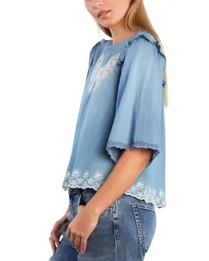 BILLY T Lady Butterfly Top