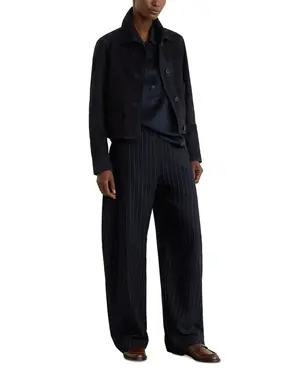 REISS Petites Elle Barrel Trousers
