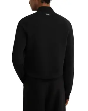 REISS Rami Quilted Bomber Jacket