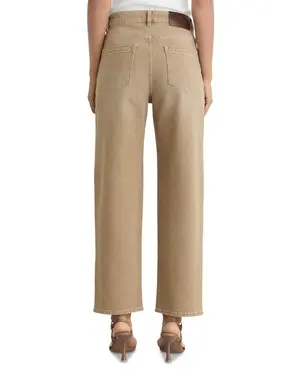 REISS Selin High Rise Straight Leg Jeans