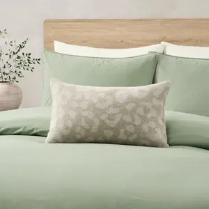 Dkny Faux Cashmere Decorative Pillow, 14 X 30 - Leopard